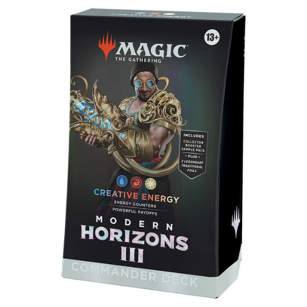 Modern Horizons 3 Commander Deck (Creative Energy) : Magic The ...