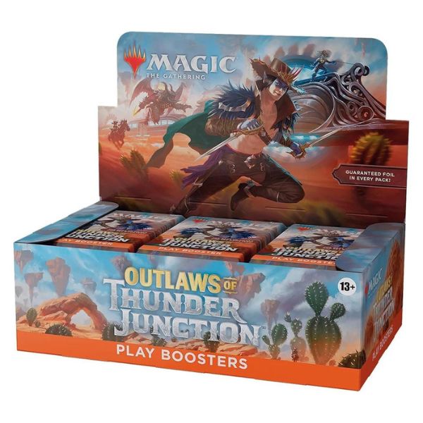 Outlaws of Thunder Junction Play Booster Box : Magic The Gathering ...